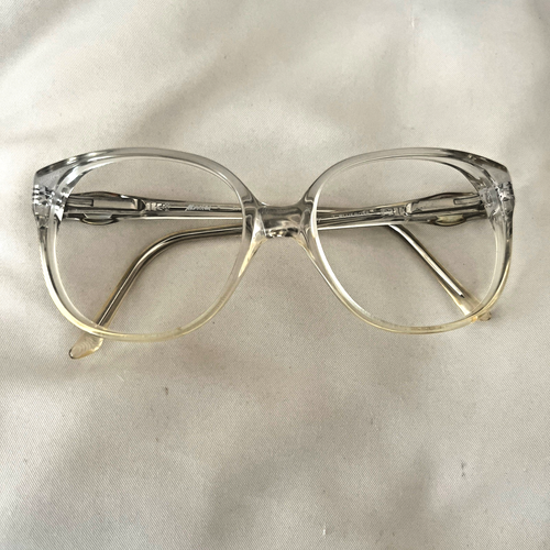 Vtg Disney Minnie Mouse Eyeglass Frame Marchon Made in France Blue Rose ...