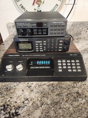 RadioShack PRO-2067, Realistic PRO 2025, Realistic PRO-2009 SCANNER ...