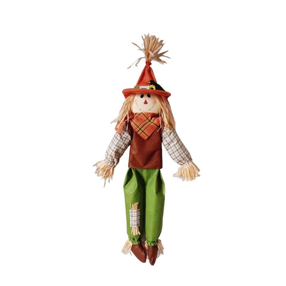 Thanksgiving Fall Straw Man Autumn Harvest Straw Man Decorative 59 ...