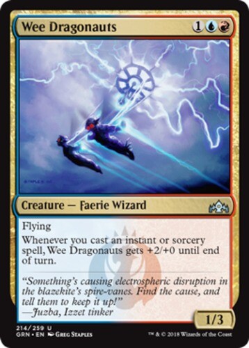 MTG-4x-Near Mint, English-Wee Dragonauts-Guilds of Ravnica | eBay