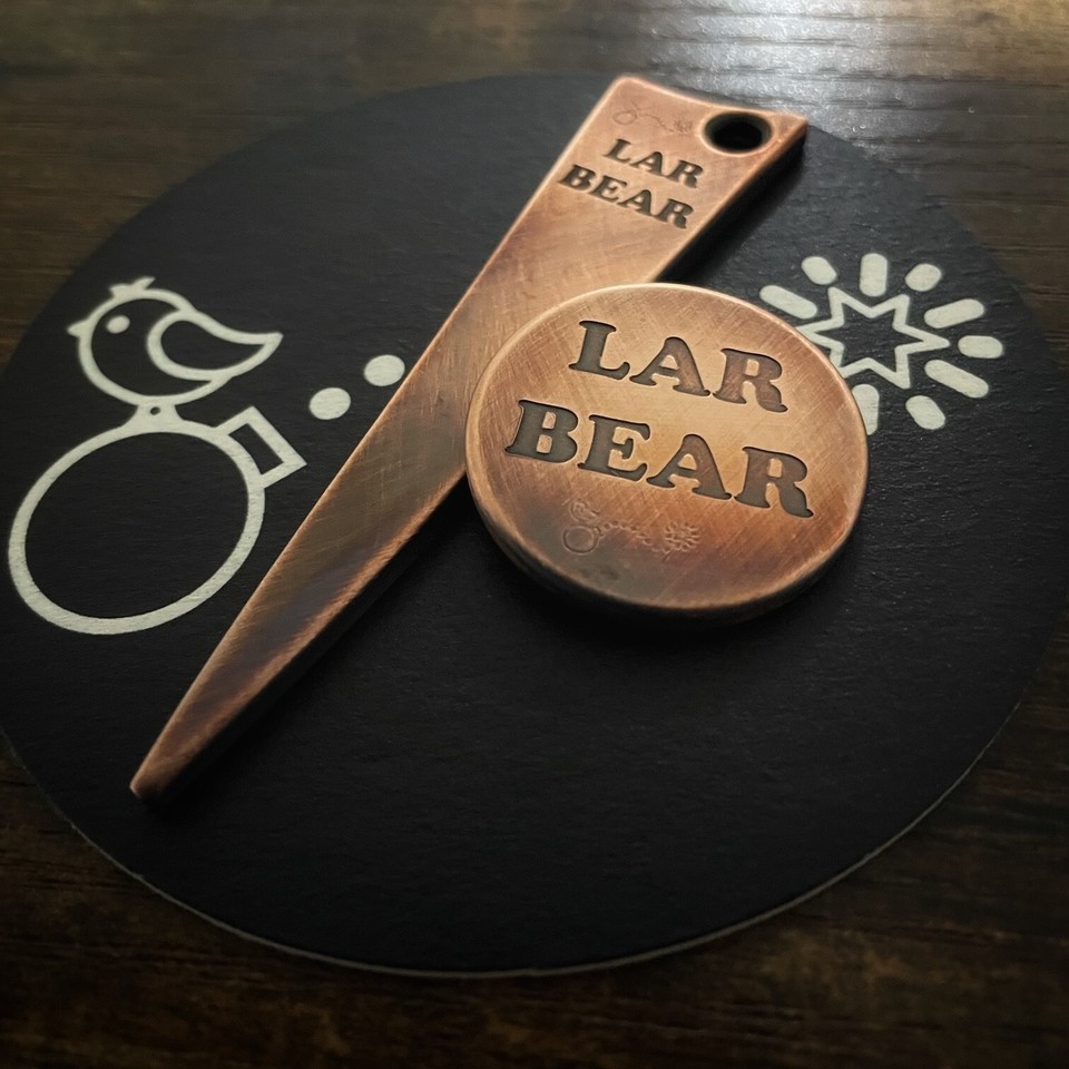 SPECIAL ORDER - LAR BEAR Laser Engraved Custom Marker/Tool Combo Set | eBay