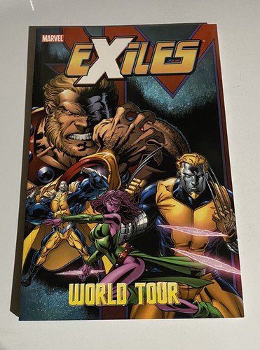 MARVEL EXILES vol 12 WORLD TOUR TPB X-Men Blink Sabretooth HYPERION ...