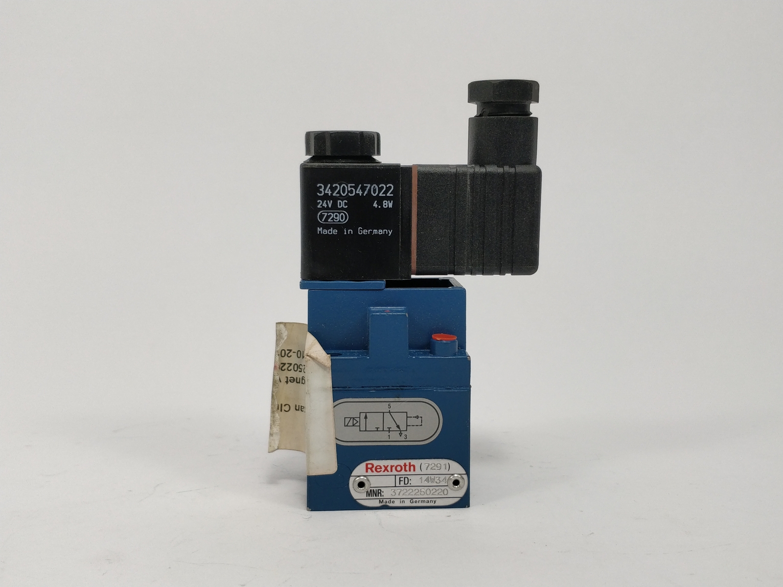 Rexroth 7291 FD 09w21 MNR 3722250220 Valve for sale online | eBay
