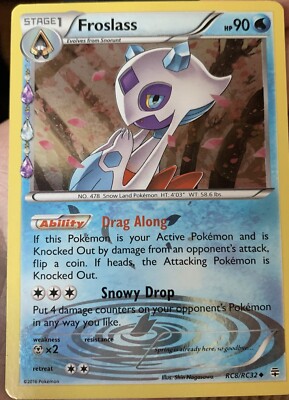 Pokémon TCG Froslass Generations RC8 Holo Uncommon | eBay