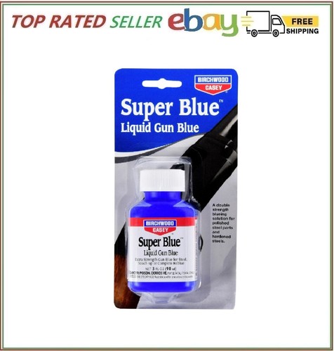 Birchwood Casey SUPER BLUE Liquid Gun Blue FOR BLUEING POLISHED ...