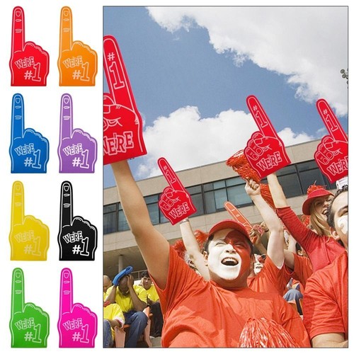 1Pcs Cheerleading Inspiring Giant Foam Finger Cheer Props Sports ...