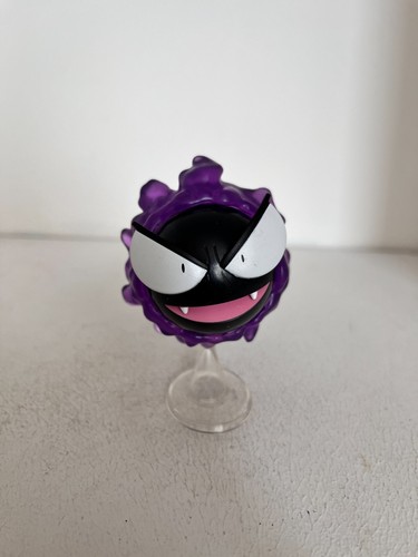 2021 3" UFFICIALE POKEMON JAZWARES GASTLY BATTLE FEATURE TOY ACTION ...
