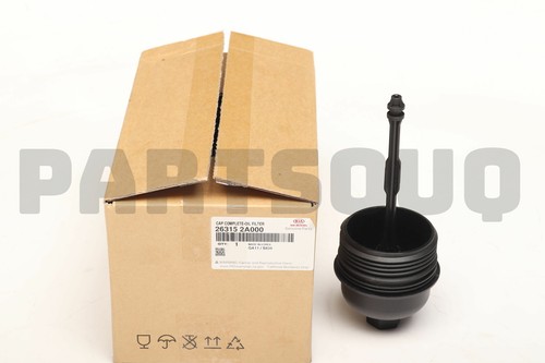 26315-2A000 Kia Cap completeoil filter 263152A000 Genuine OEM Part for ...