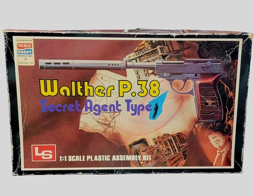 Vintage Walther P.38 Kit Secret Agent Type USA Model Kit 1:1 Scale One ...