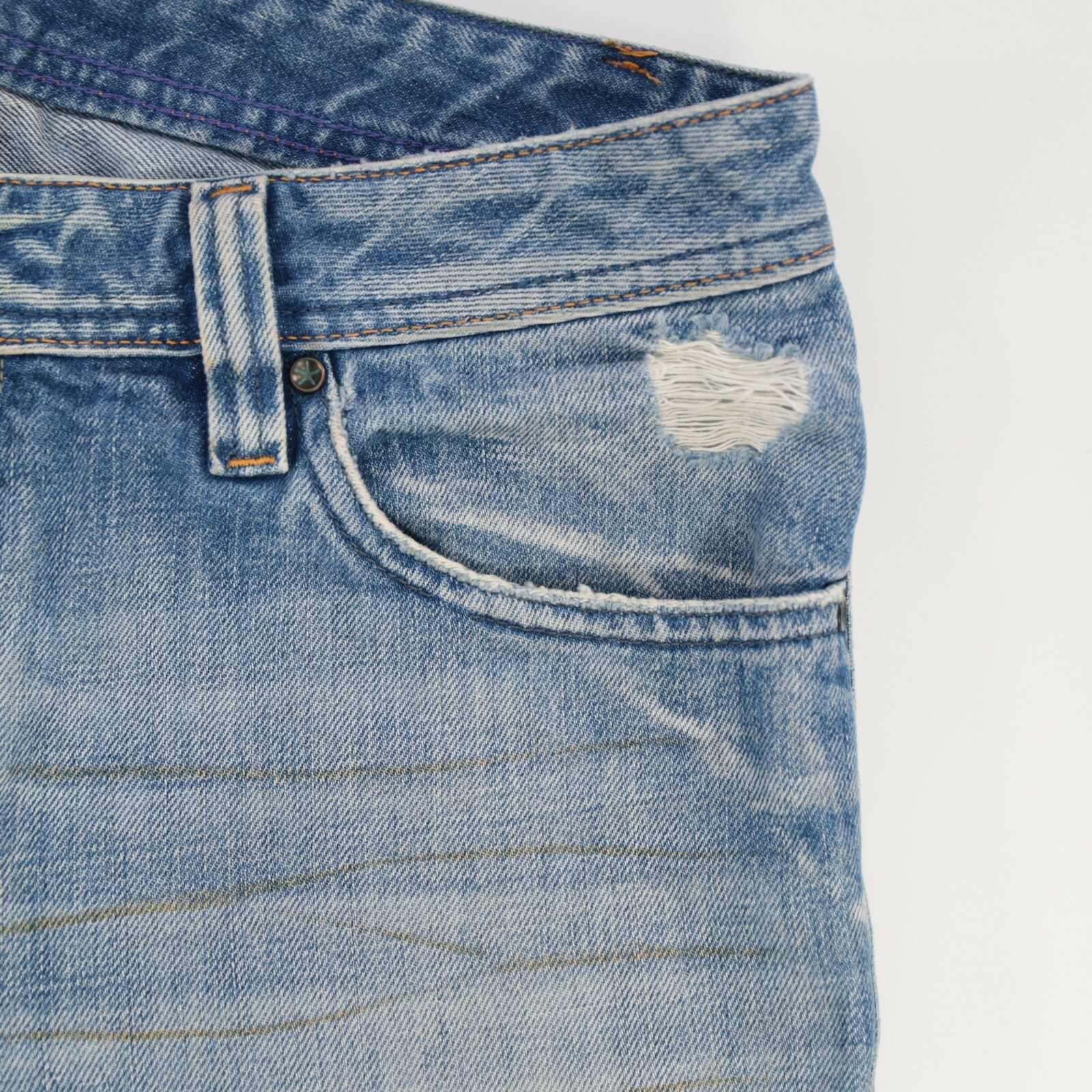 Diesel Zaf Cutoff Jeans Shorts Men's Size 30 x 10 Distressed Y2K Era ...