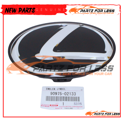 90975-02133 LEXUS GENUINE GSF LS460 RCF RC350 FRONT GRILL LOGO BADGE ...