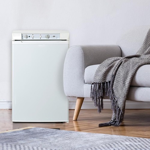 12V 110V Propane Fridge Freezer Campervan Caravan LP Gas Refrigerator 3 ...