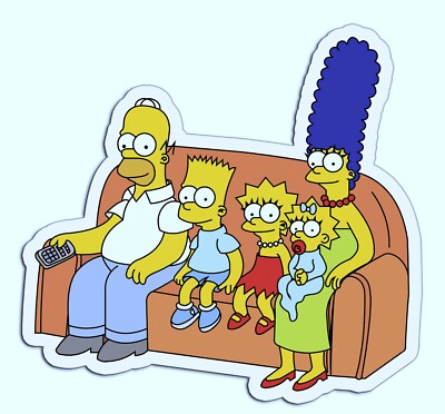 Bart Simpson 4" Decal Sticker | eBay