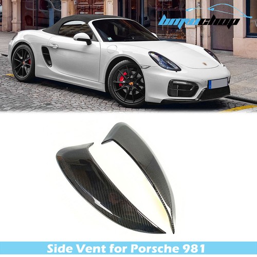 Fit For 13-16 Porsche 981 Boxster Cayman Side Air Intakes Ducts Vent ...