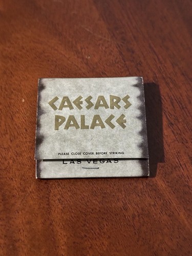Vintage Matchbook Caesar’s Palace Casino Hotel Las Vegas NV Nevada ...
