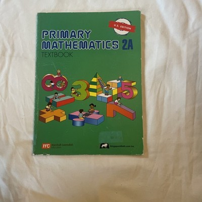 Singapore Math. Primary Mathematics Text Book 2A US Edition | eBay