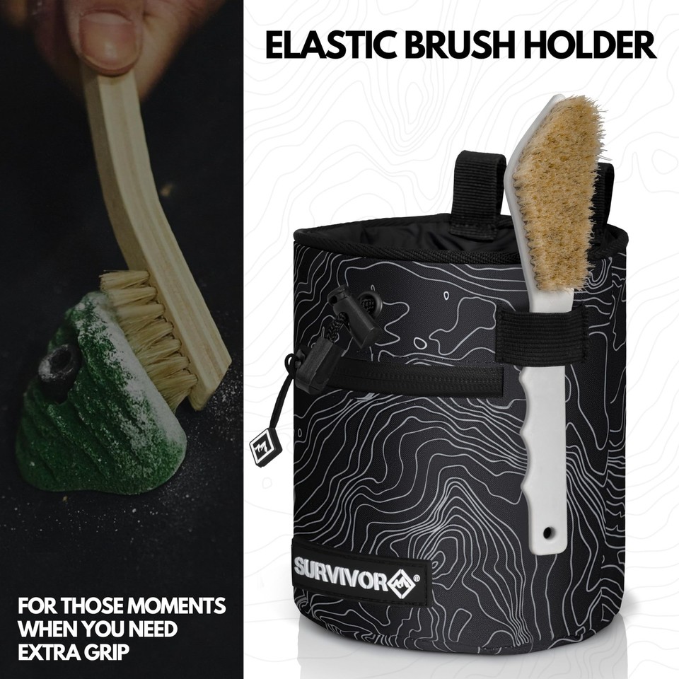 Chalk Bag - Rock Climbing Chalk Bag for Rock Climbing, Bouldering ...