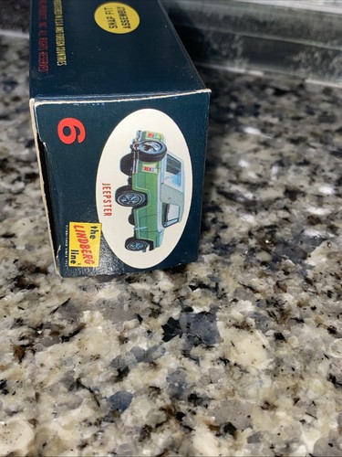 LINDBERG Mini-Lindy 1967 Jeepster 1:64 Build 'N Collect Series 6 ** Box ...