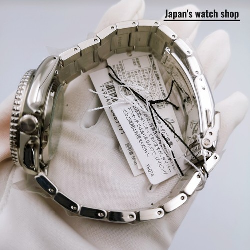 SEIKO 5 Sports SBSA231 Orange Automatic Mechanical Diver Men's Watch ...