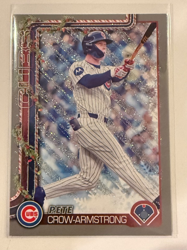 2025 TOPPS HOLIDAY Inserts Parallels SP COMPLETE your SET You Pick RC ...