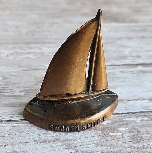 Antique 1930s Sailboat Crane Breed Caskets Funeral Advertising ...