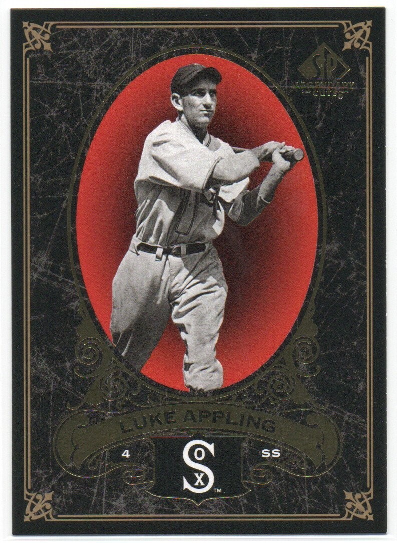 Luke Appling 2007 SP Legendary Cuts #22 Chicago White Sox Hall of Fame ...