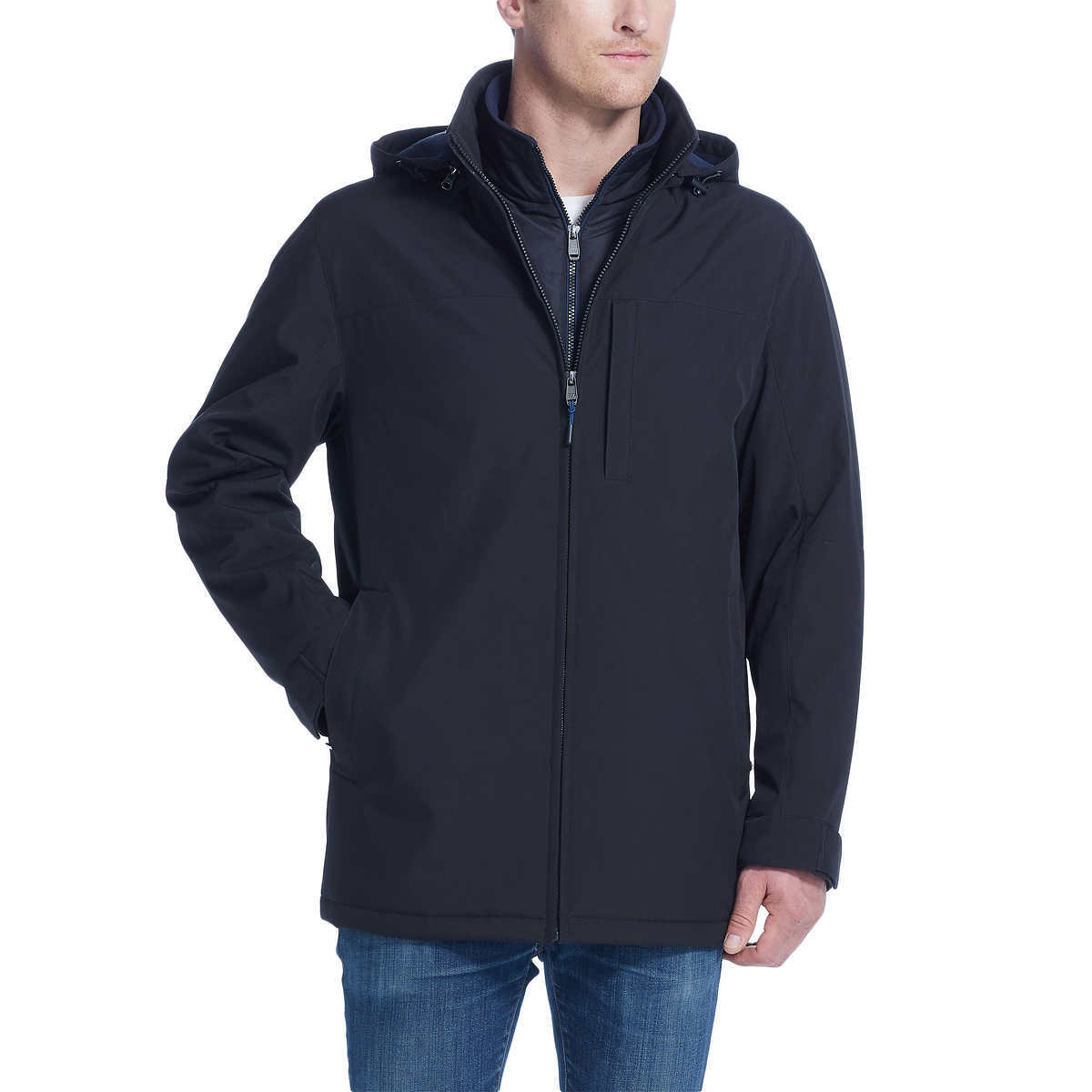 Men's WEATHERPROOF ULTRA STRETCH TECH Jacket Full Zip Coat | G24&H24 | eBay