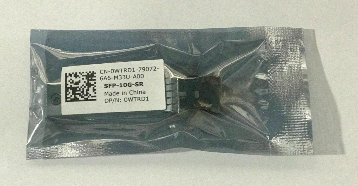 Dell GP-10GSFP-1S WTRD1 0WTRD1 10G SFP-10G-SR 10gbase-sr transceiver ...