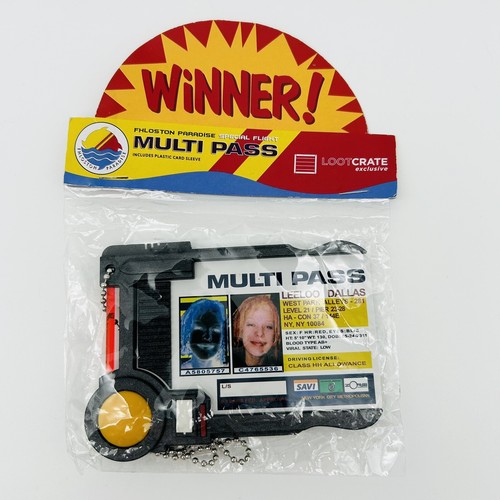 The Fifth Element Costume Replica Leeloo Dallas Multi Pass - Loot Crate ...