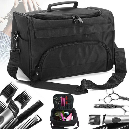 Black Hairdressing Bag Barber Tool Kit Carry Hair Equipment Salon ...