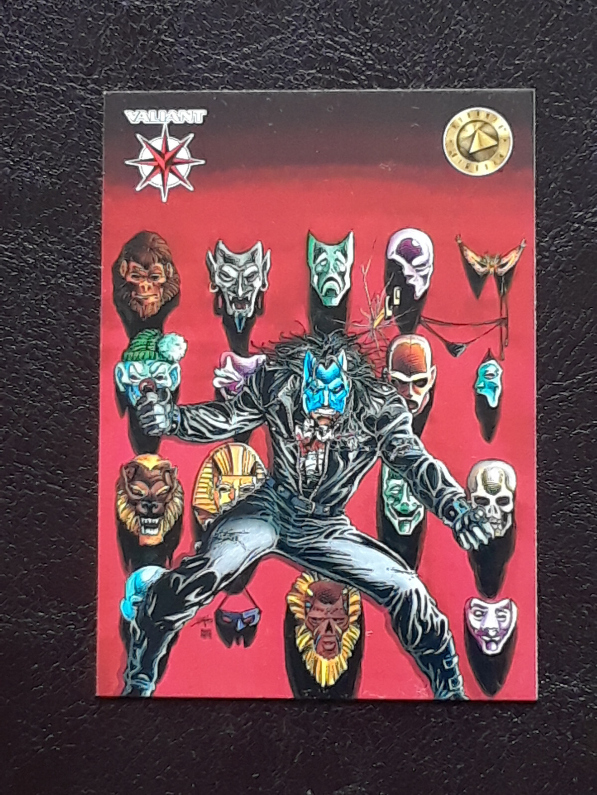 1994 Upper Deck Pyramid Comic Card Valiant Promo Shadowman Rare | eBay