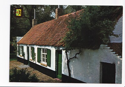 Vintage Continental Postcard Greetings from the Belgian Coast Cottage ...