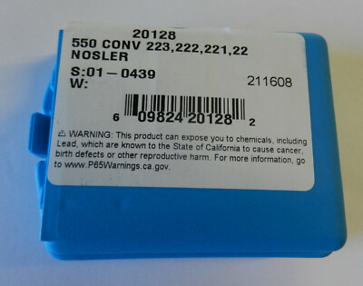 Dillon Precision 550 Conversion Kit in SEALED BOX, for 223, 222, 221 ...