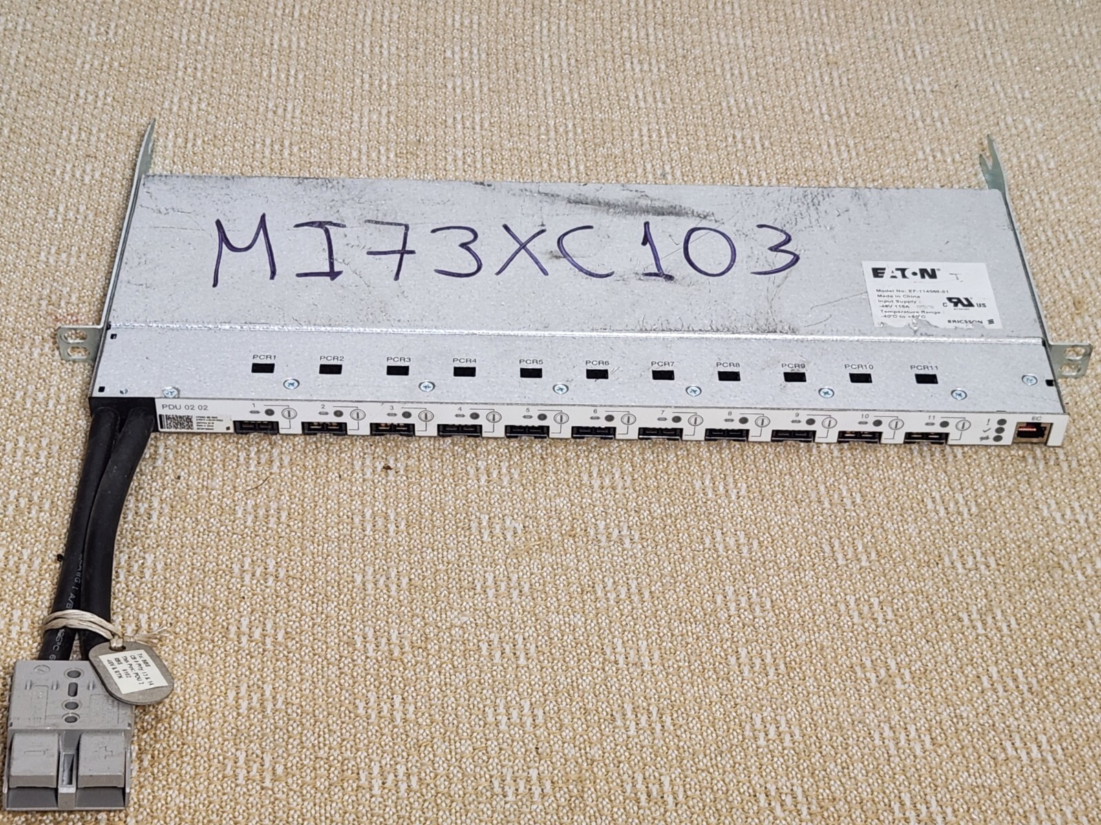 Ericsson PDU 02 01 Module BMG 980 336/4 Power Distribution Unit LTE ...