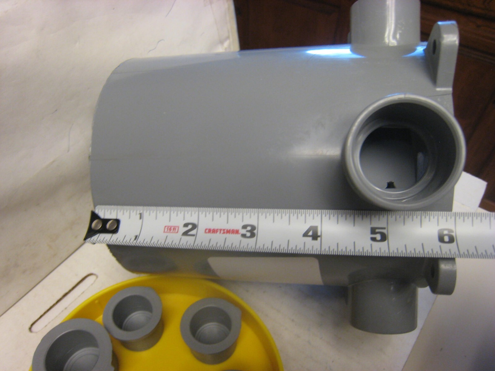 Arlington FLBC4502 Non-Metallic Concrete Floor Box w/ 6 Conduit Hubs | eBay