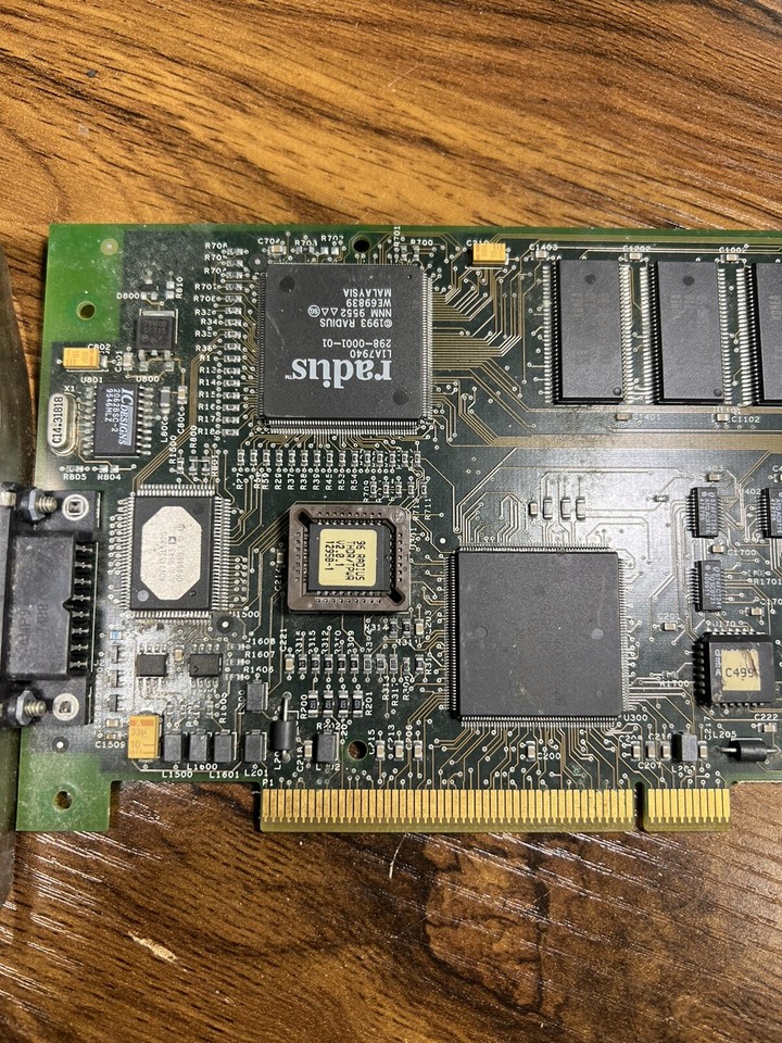 Vintage 1996 Apple Power Macintosh Radius ThunderPower 30/1600 Graphics ...