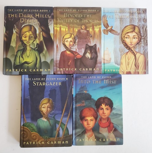 The Land of Elyon Patrick Carman COMPLETE Series 1-5 by Carman 1 2 3 4 ...