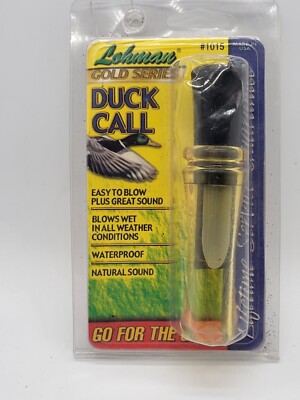 Vintage NEW Lohman "Gold Series" Duck Call ~ Model #1015 ~ Call ...