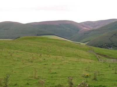 Photo 6x4 Shiel Craig West Bold The Bold Rig leaves the forest here ...