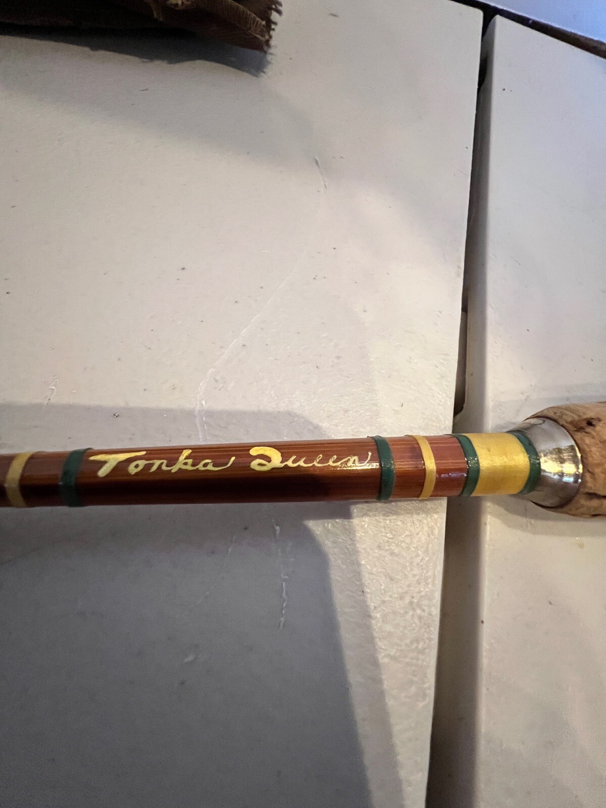 Vintage H-I Tonka Queen 2 Piece Bamboo Fly Rod Horrocks-Ibbotson w/Mt ...
