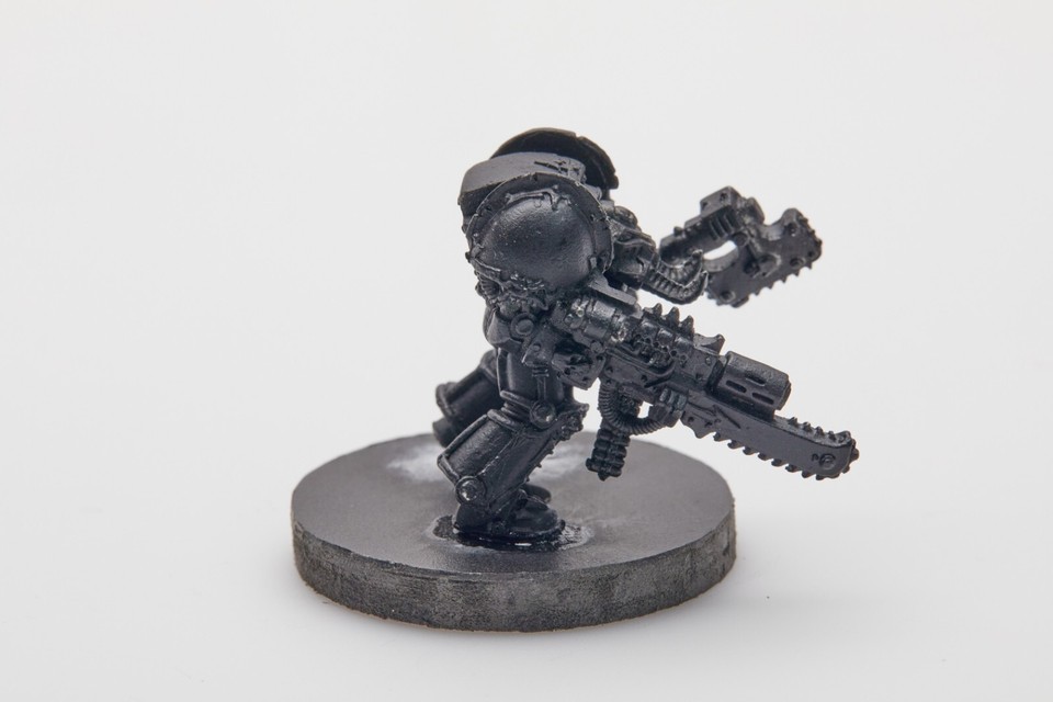 Vintage Warhammer 40k Chaos Space Marine Terminators 1989 Metal ...