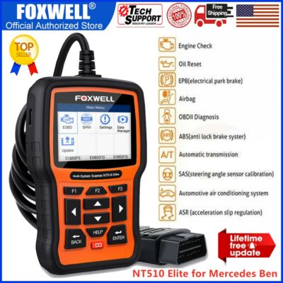 For MERCEDES BENZ Full System Scanner OBD2 Diagnostic DPF TPMS ABS ...