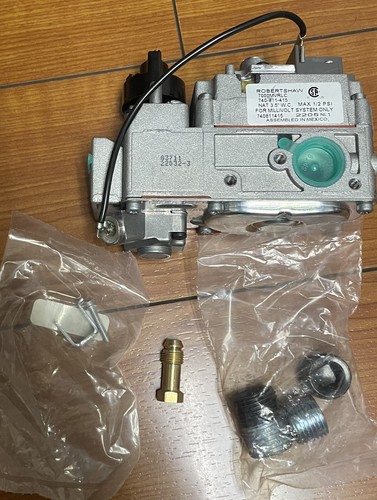 Robertshaw Universal Millivolt Gas Valve 710-502 70,000 BTU New in box ...