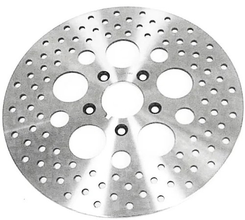 HD Drilled Rear Brake Rotor Disc SS Machined 11.5in. CS Softail Custom ...