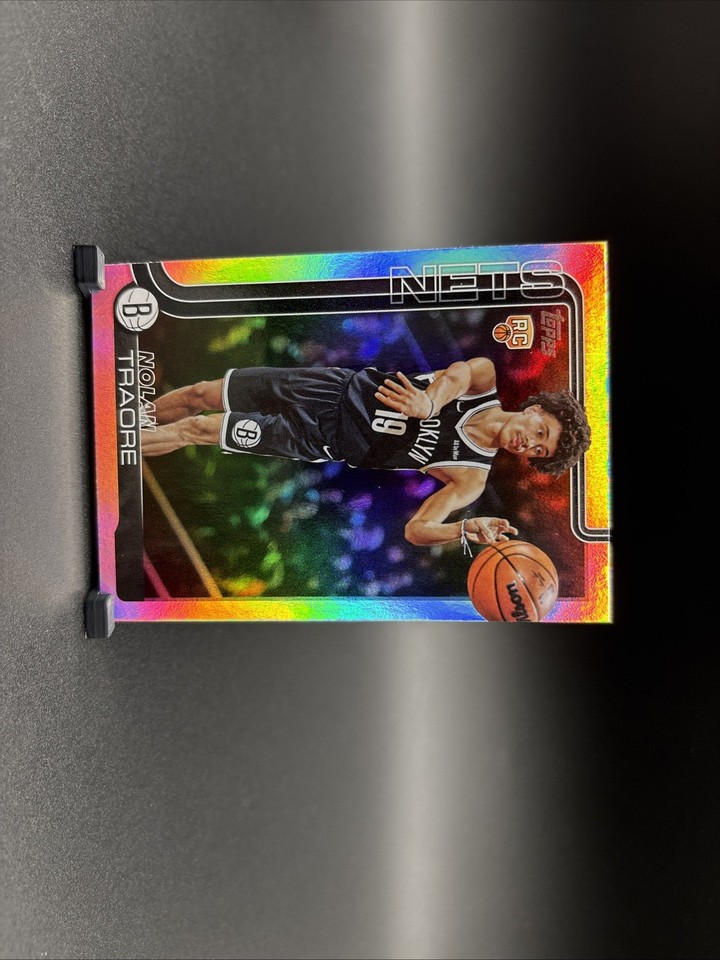 Nolan Traore Rookie Card Rainbow Foil 2025-26 Topps #219 | eBay