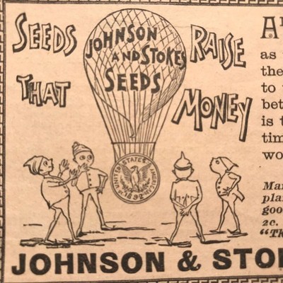 1890's Victorian Print Ad Johnson & Stokes Philadelphia PA. / 2V1-103 ...