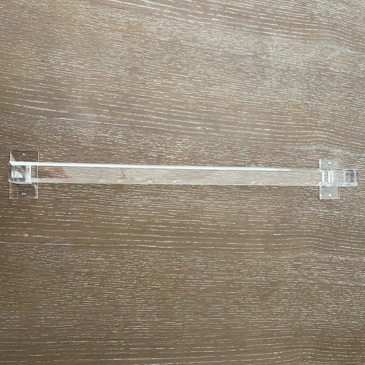Lucite Towel Rack
