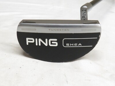 Used Ping 2023 Shea Black Dot 34.5" Putter Steel Shaft Slight Arc | eBay