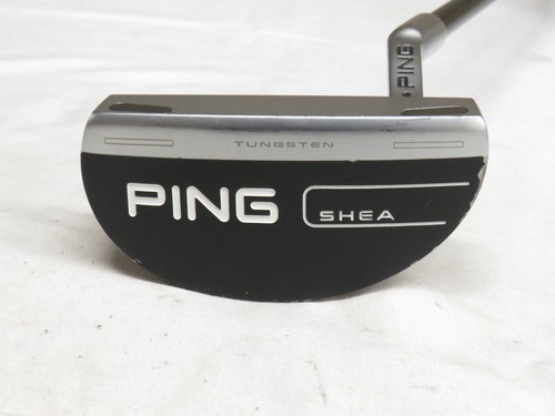 Used Ping 2023 Shea Black Dot 34.5" Putter Steel Shaft Slight Arc | eBay