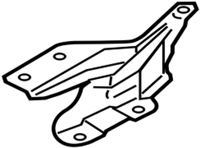 65400-1LA0A Nissan Hinge assy-hood, rh 654001LA0A, New Genuine OEM Part ...